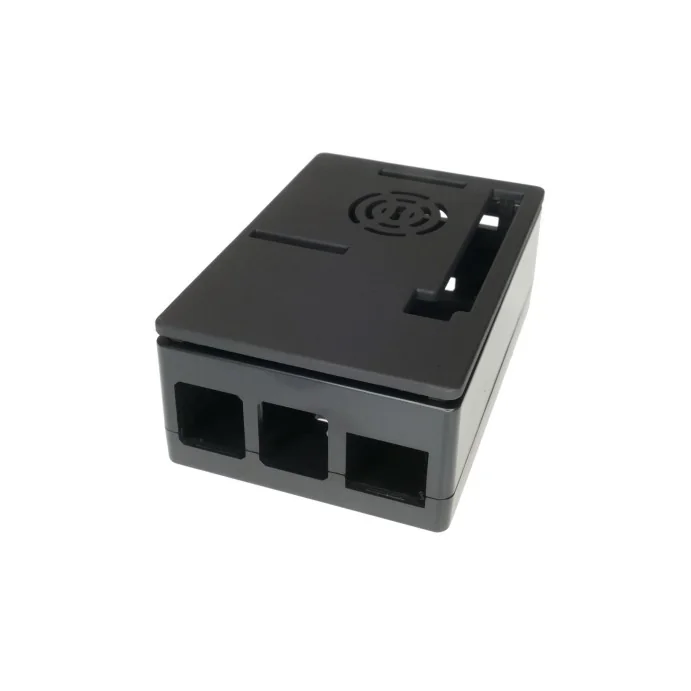 Obudowa Do Raspberry Pi 4b Tft 35 Czarna Wentylator 
